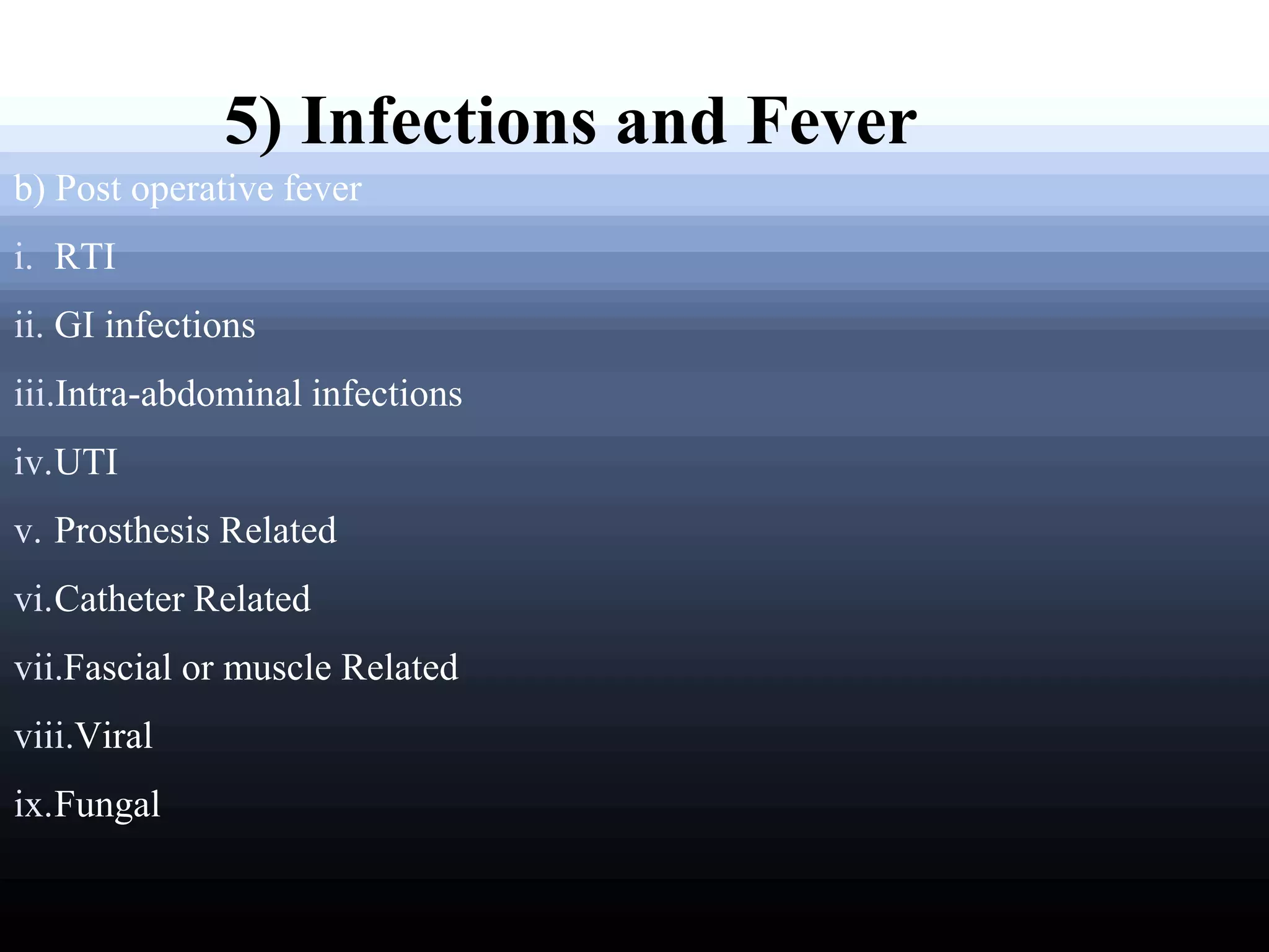 Post operative complications | PPTX