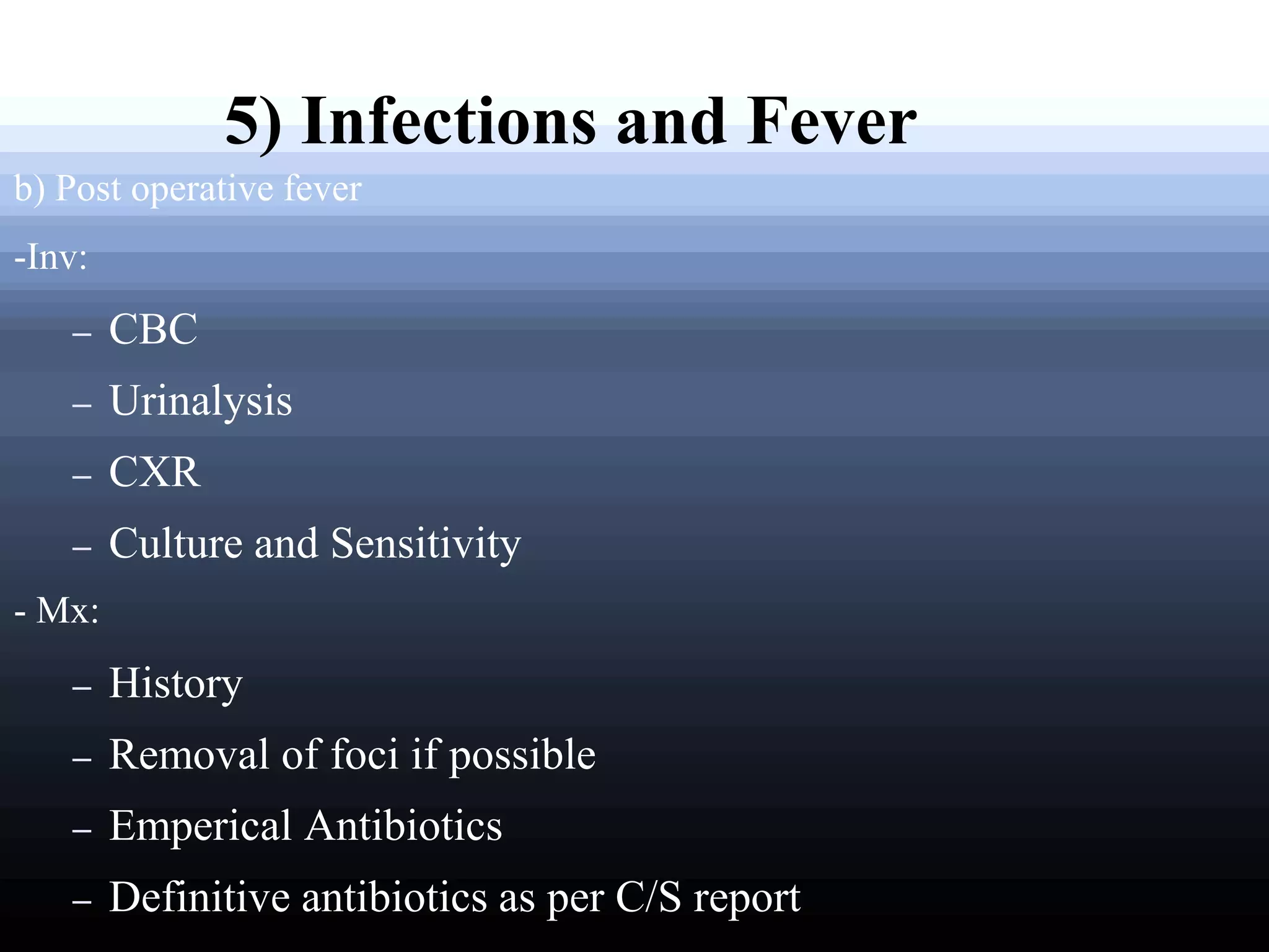 Post operative complications | PPTX