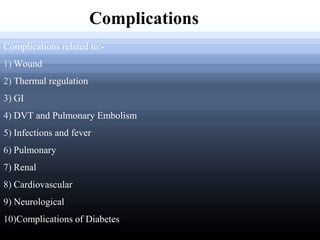 Post operative complications | PPTX