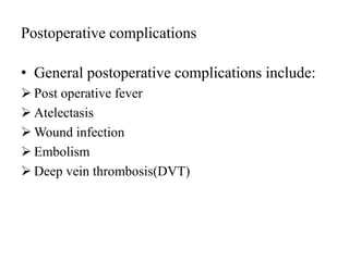 post operative complications MEDICAL.pptx
