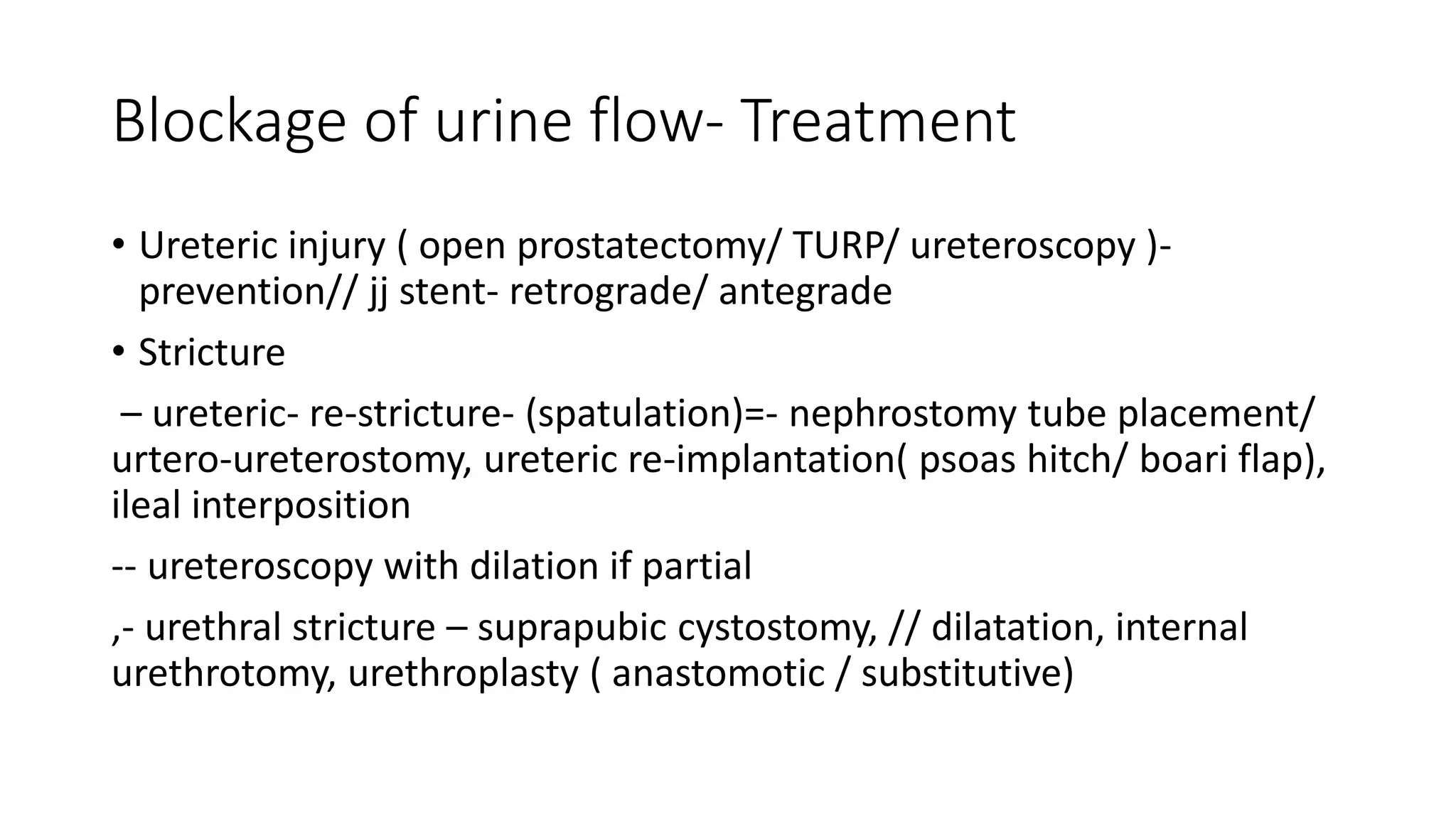 Post operative complications in urology.pptx