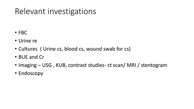 Post operative complications in urology.pptx