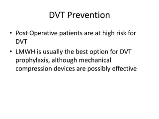Post operative critical care issues | PPT