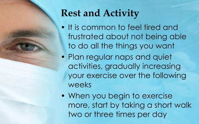 Postoperative discharge instructions | PPTX
