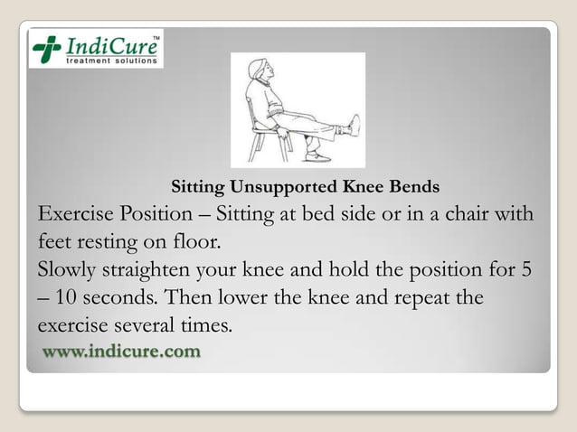 Post operative exercises after total knee replacement surgery | PPTX ...