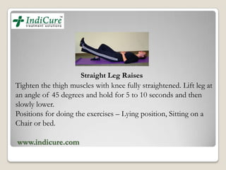 Post operative exercises after total knee replacement surgery | PPTX