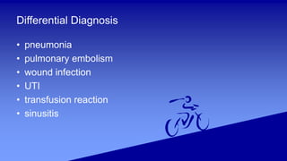 POSTOPERATIVE FEVER | PPTX