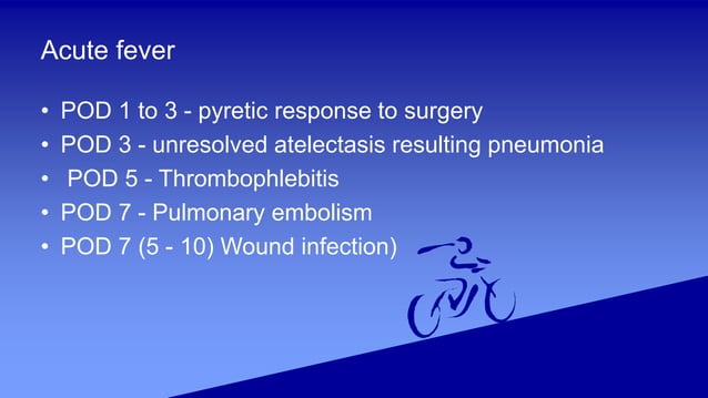 POSTOPERATIVE FEVER | PPTX