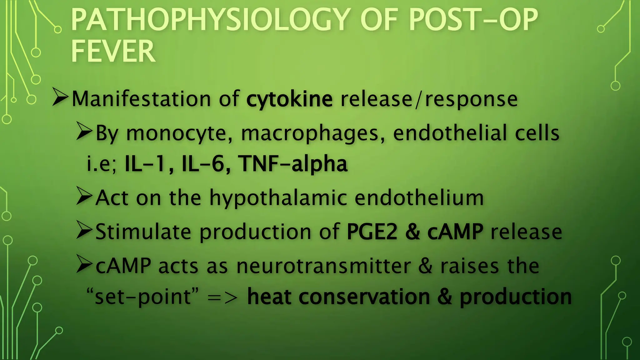 POST OPERATIVE FEVER.pptx