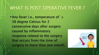 POST OPERATIVE FEVER.pptx