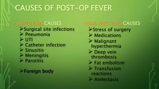 POST OPERATIVE FEVER.pptx