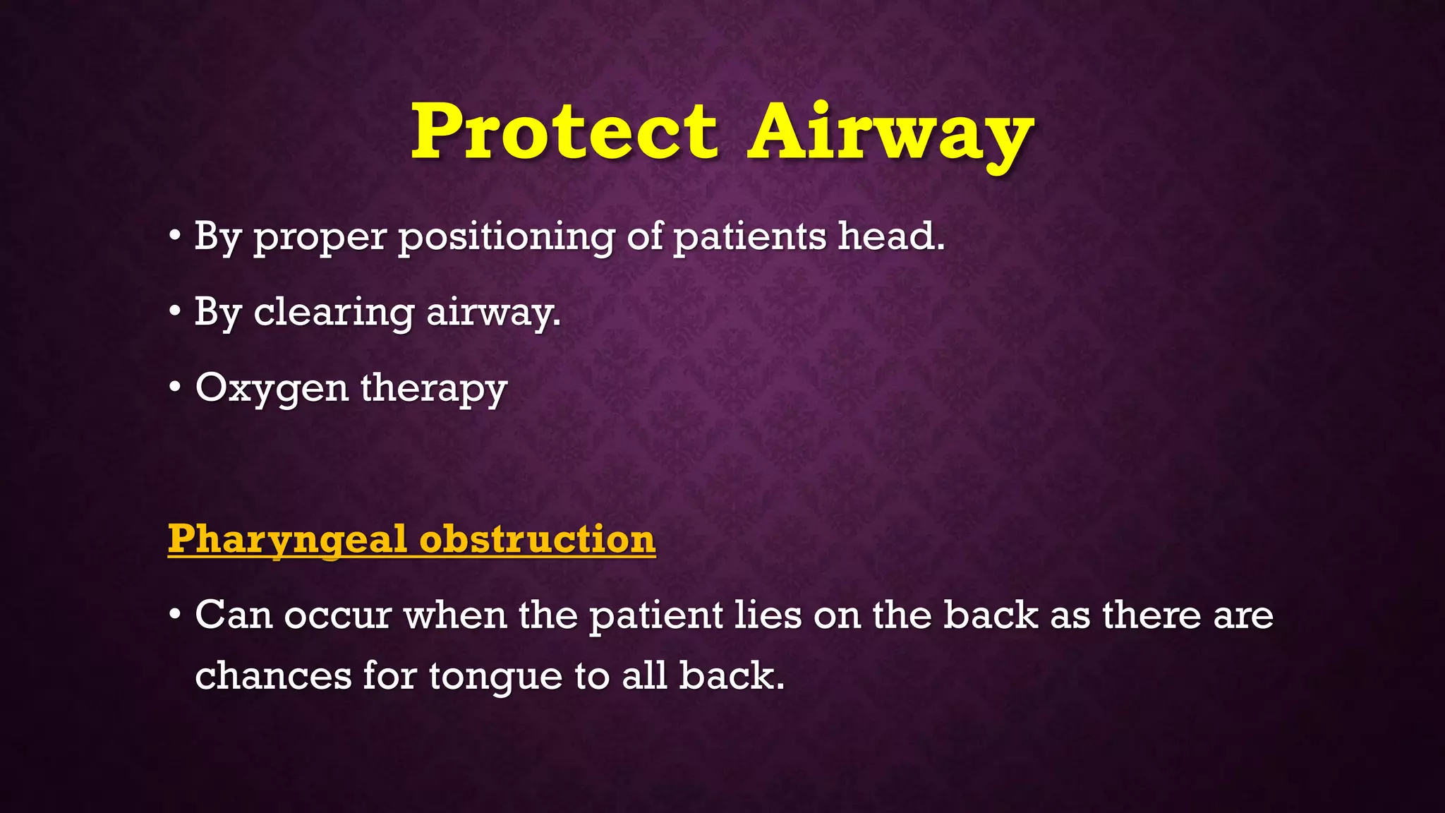 Post operative management | PDF