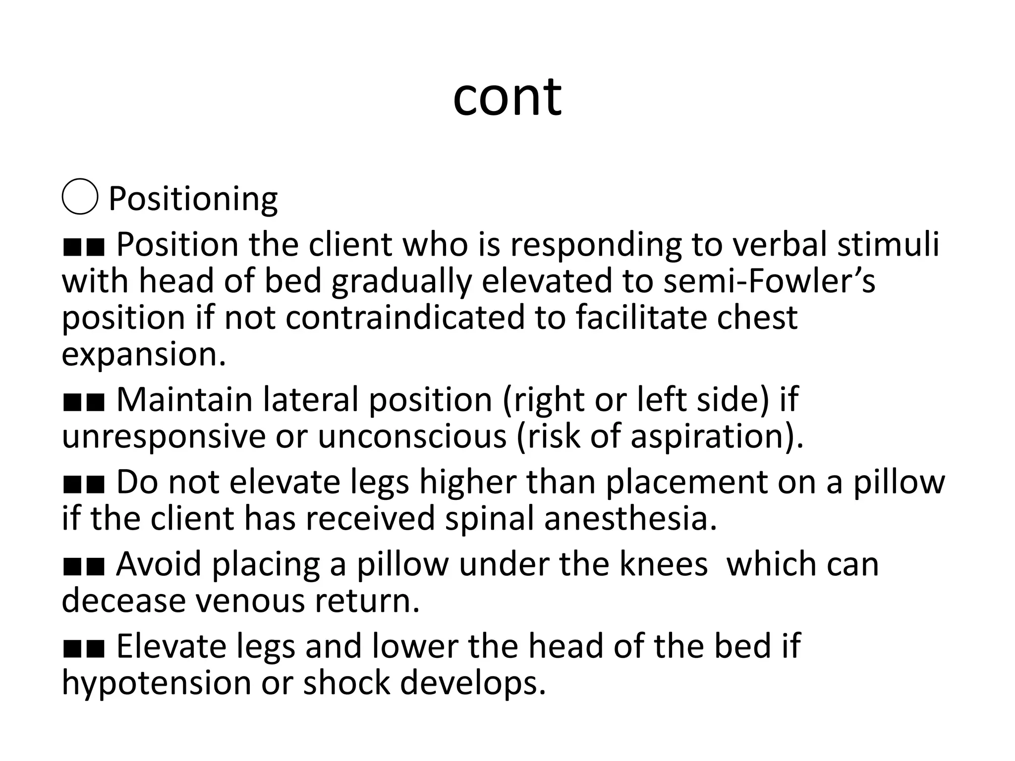Postoperative nursing care | PPTX