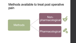 Postoperative pain management | PPTX