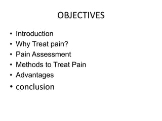Postoperative pain management | PPTX