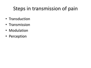 Postoperative pain management | PPTX