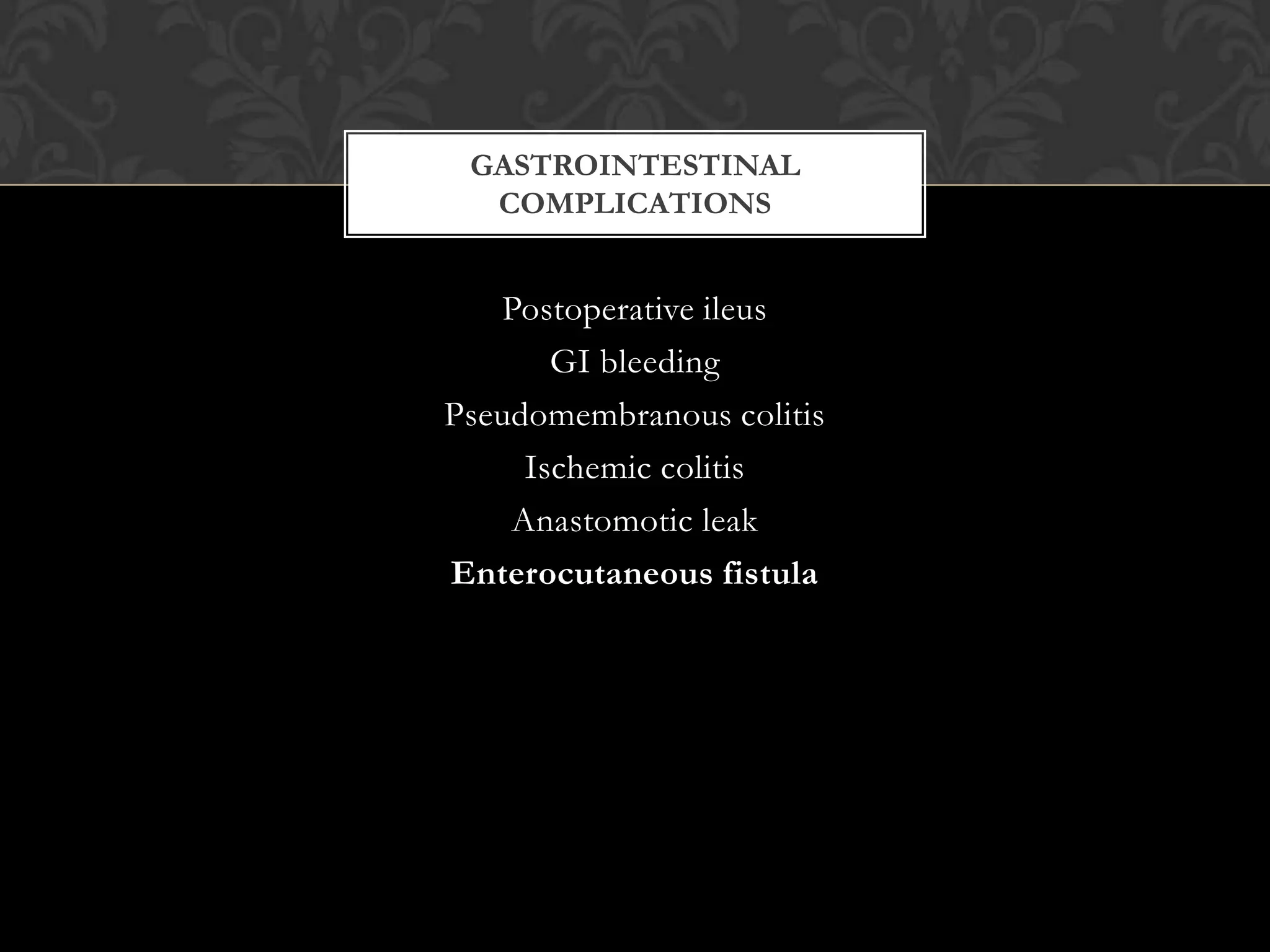 Postoperative Surgical Complications.ppt