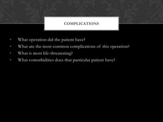 Postoperative Surgical Complications.ppt