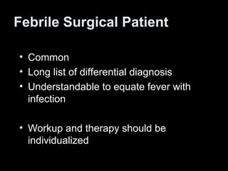 Postoperative fever | PPT