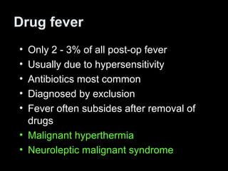 Postoperative fever | PPT