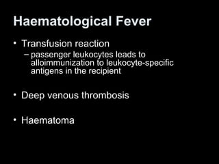 Postoperative fever | PPT