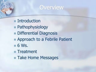 Post operative fever | PPTX