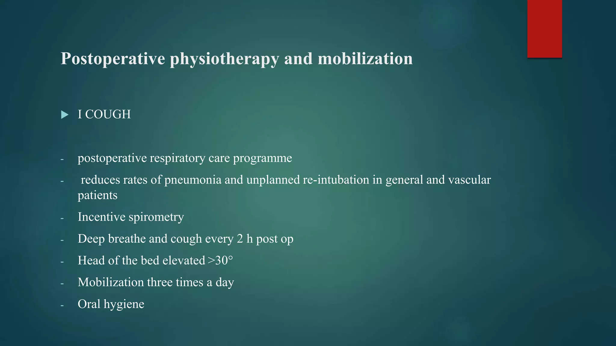 Post op pulmonary complications | PPTX
