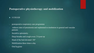 Post op pulmonary complications | PPTX