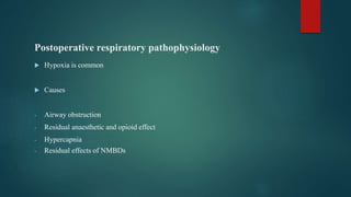 Post op pulmonary complications | PPTX
