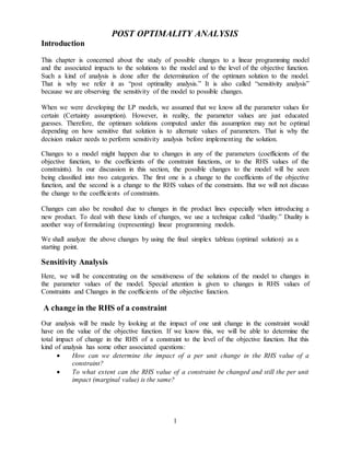POST OPTIMALITY ANALYSIS.doc
