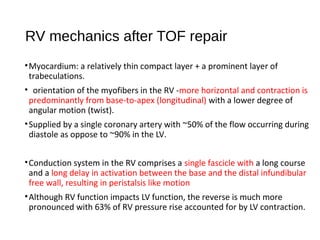 Post op tetrology of fallot (TOF) | PPT