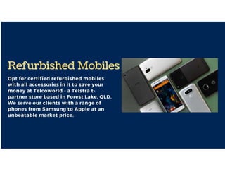 Pre Owned Mobile Phones | PPT