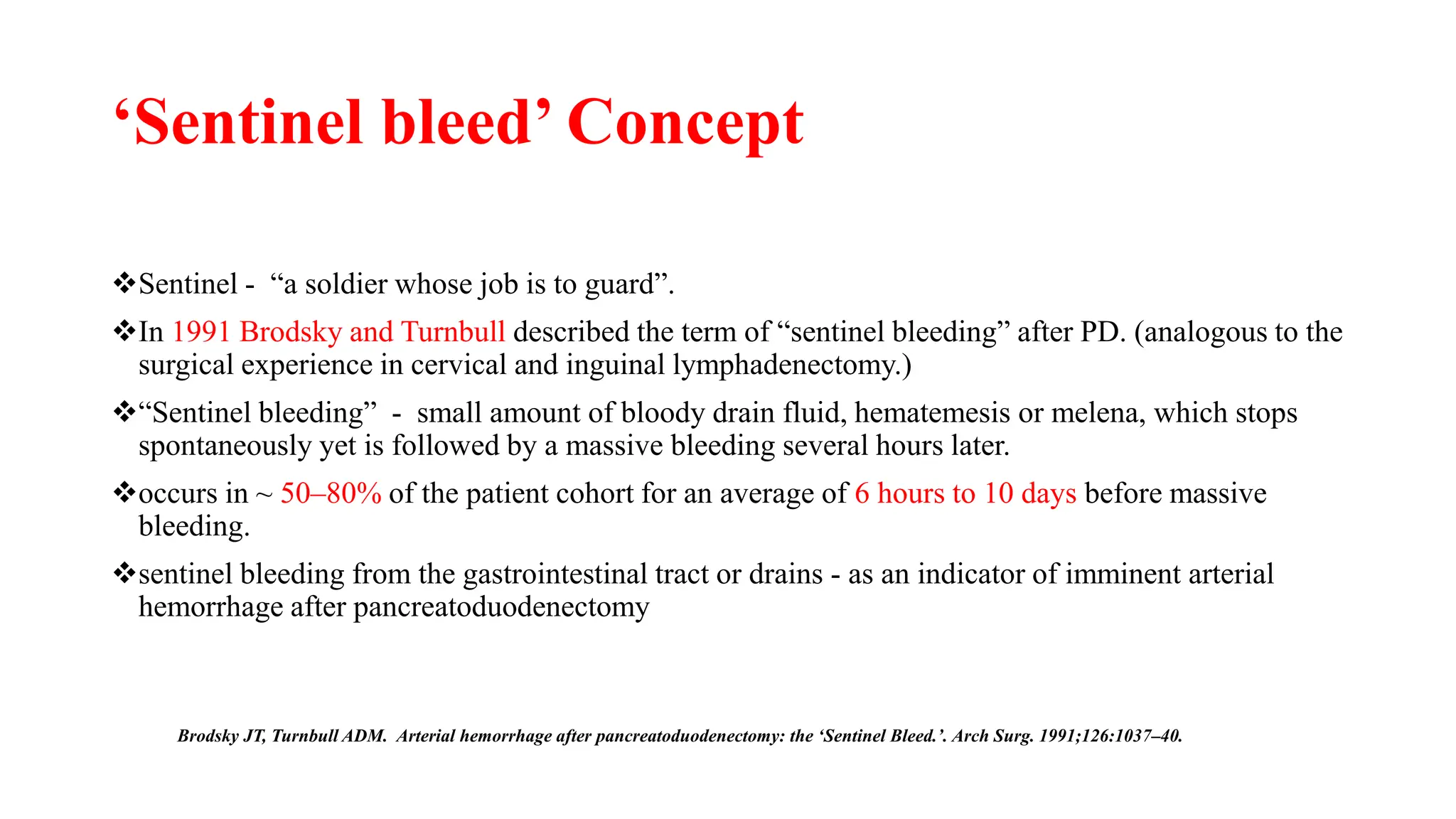 Post pancreaticoduodenectomy hemorrhage (PPH) | PPTX | Blood Disorders ...