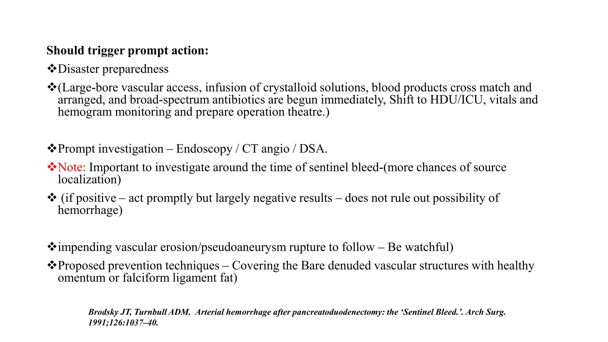 Post pancreaticoduodenectomy hemorrhage (PPH) | PPTX | Blood Disorders ...
