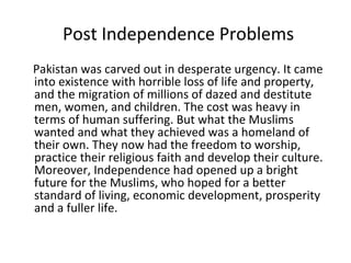 Post partition presentation | PPT