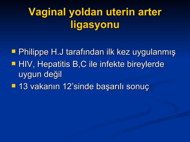 Postpartum Kanama - www.jinekolojivegebelik.com