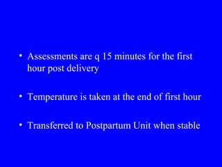 Post partum care | PPT