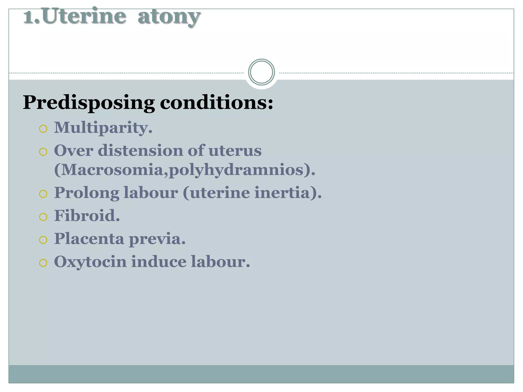 postpartum collapse | PPTX