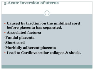 postpartum collapse | PPTX