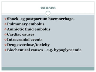 postpartum collapse | PPTX