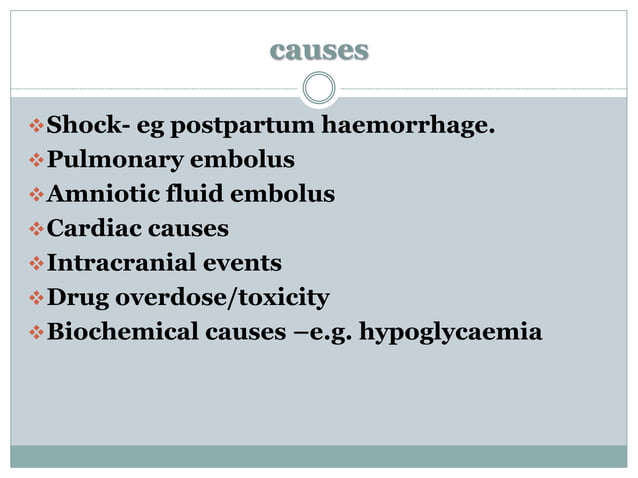 postpartum collapse | PPTX