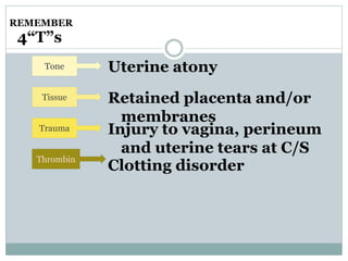 postpartum collapse | PPTX