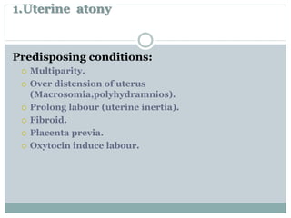 postpartum collapse | PPTX