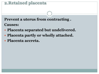 postpartum collapse | PPTX