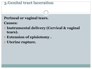 postpartum collapse | PPTX