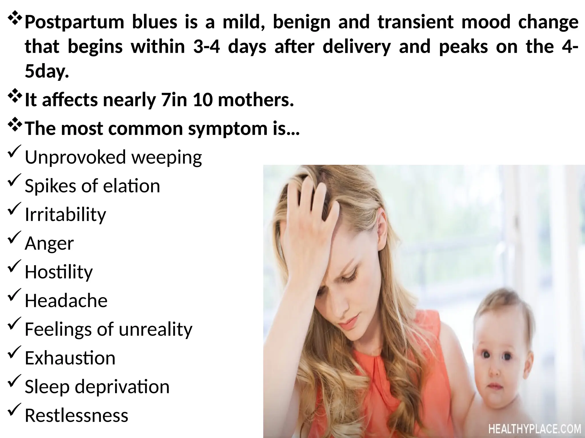 Postpartum Depression.pptxpostpartum blues | PPTX