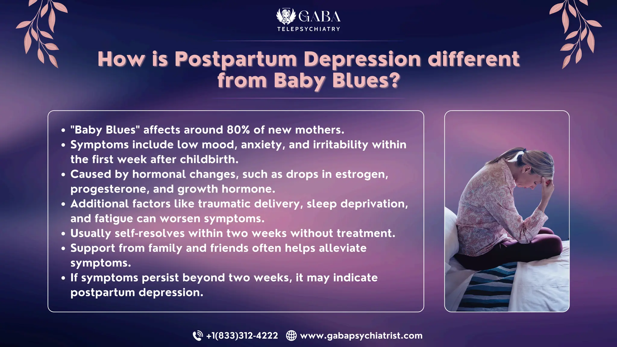 Postpartum Depression Symptoms - Understanding, Risks, and Treatment | PDF
