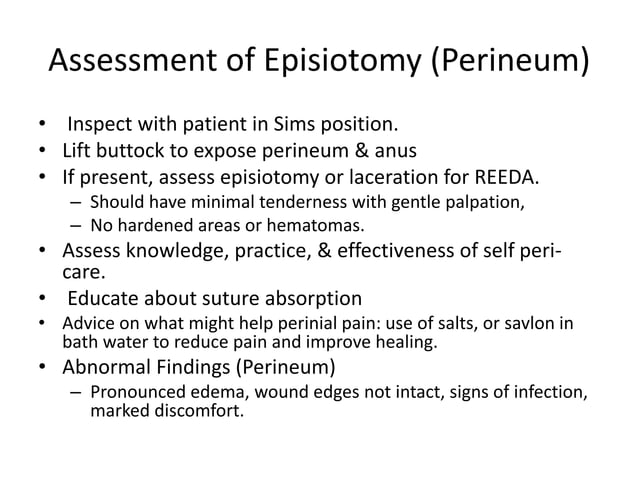 Postpartum examination | PPTX | Pregnancy | Reproductive Health