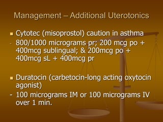 Postpartum haemorrhage.ppt