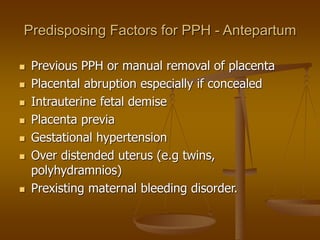 Postpartum haemorrhage.ppt